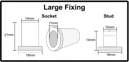 Plastic Letter Fixings – Simplefix