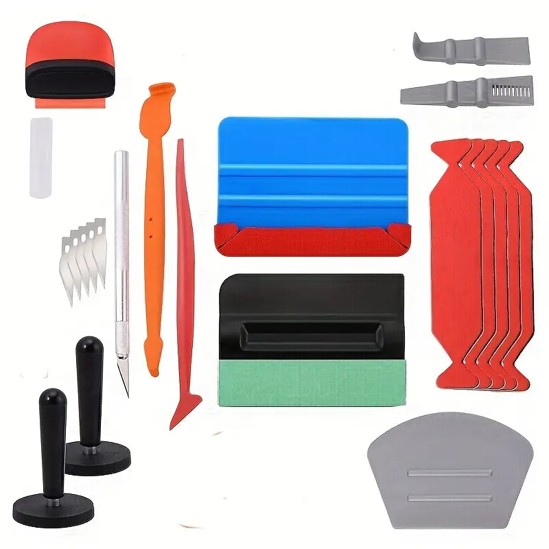Standard Car Wrap Tool Kit 21 piece – Simplefix