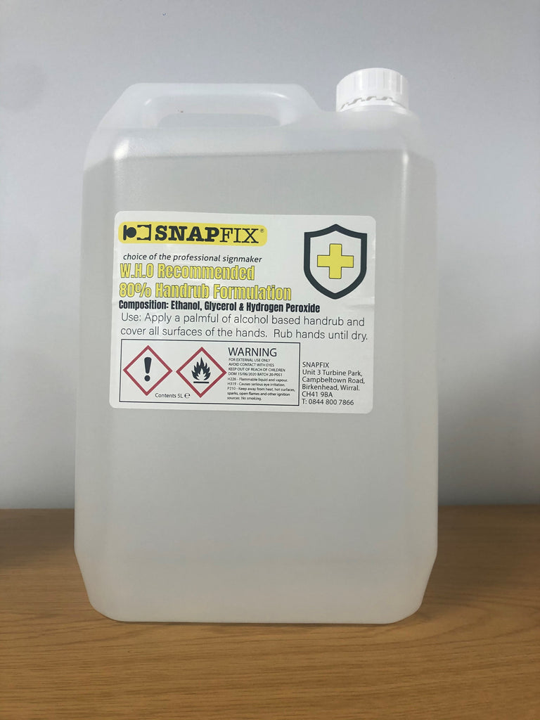 Dispensing Wall Station Including 5 litres 80% Hand Sanitiser – Simplefix